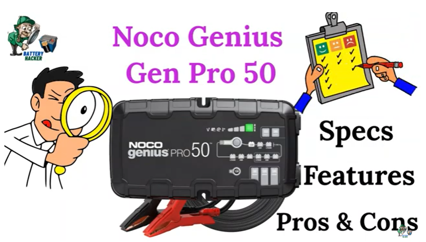 NOCO Genius GEN PRO50 Review & Beyond (Charge Dead Batteries Like a Pro!)