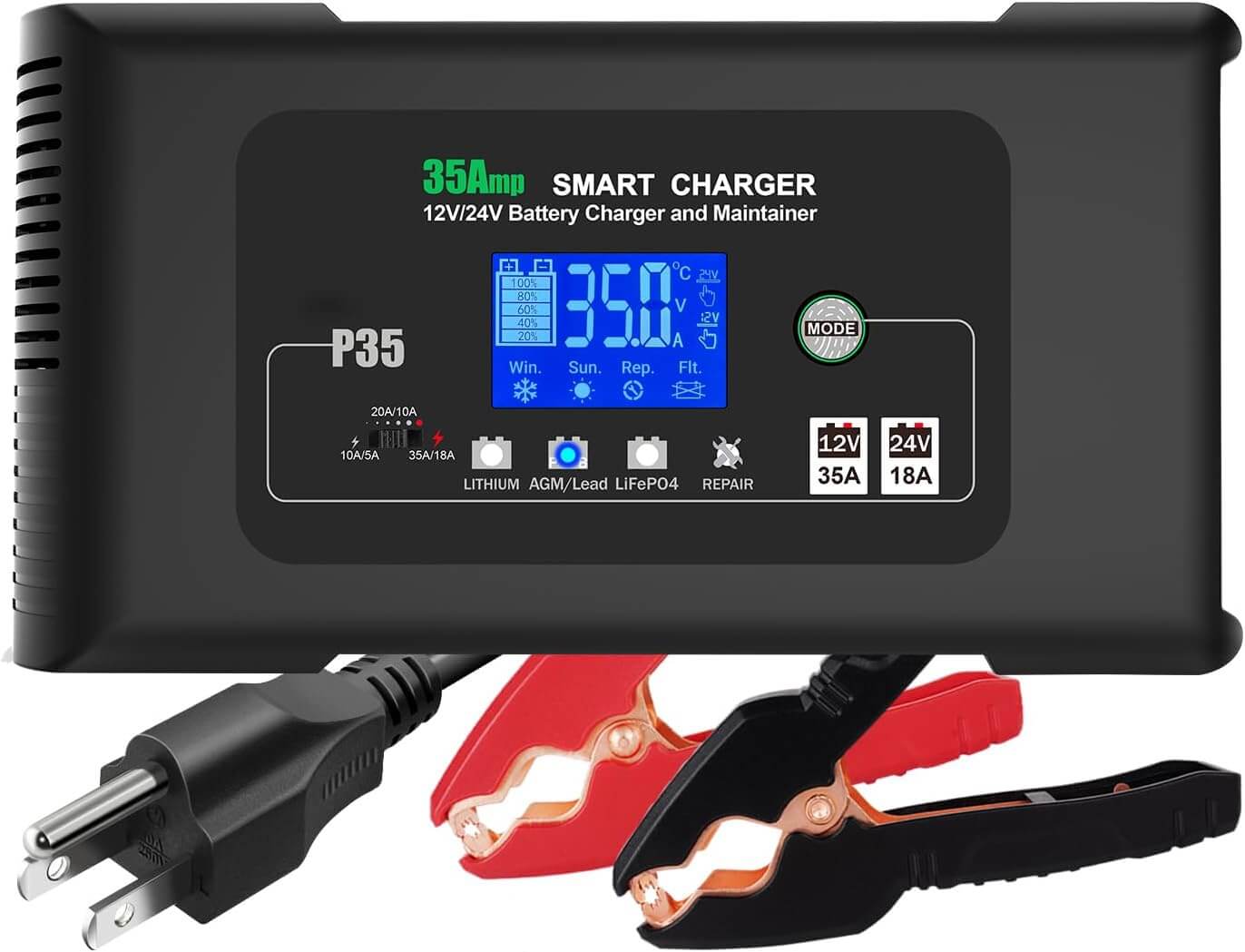HTRC P35 Battery Charger Review. Is It Worth Buying for LiFePO4 & AGM ...